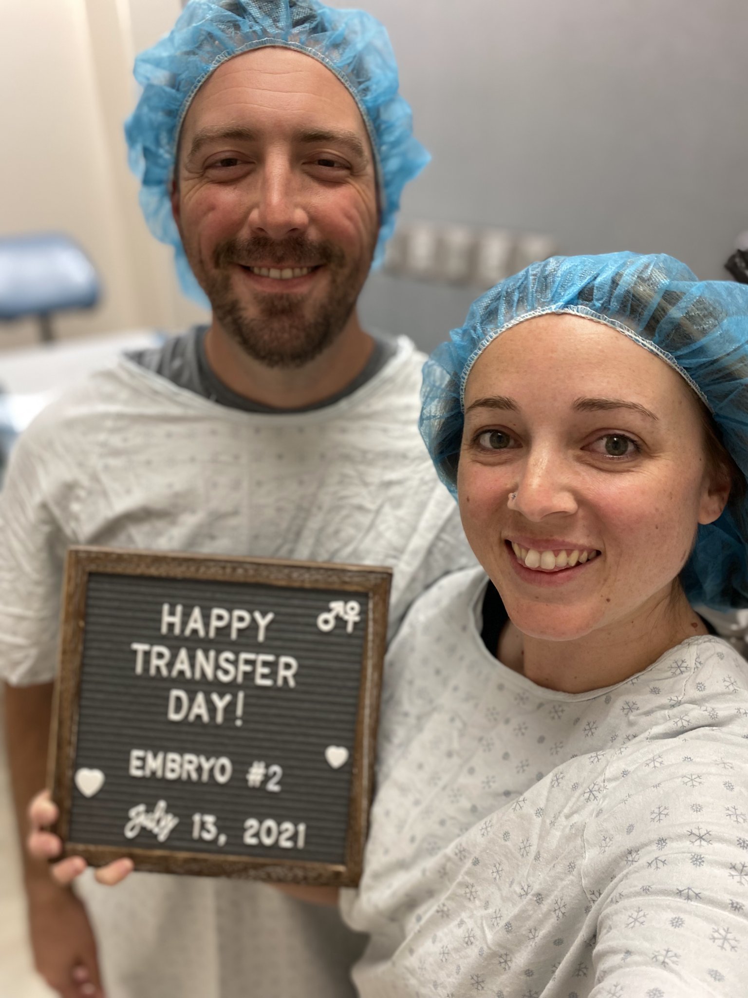 Shelby and Edward's SGF Houston IVF success story